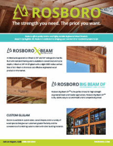 Rosboro - Building Better Glulam and Engineered Wood Products