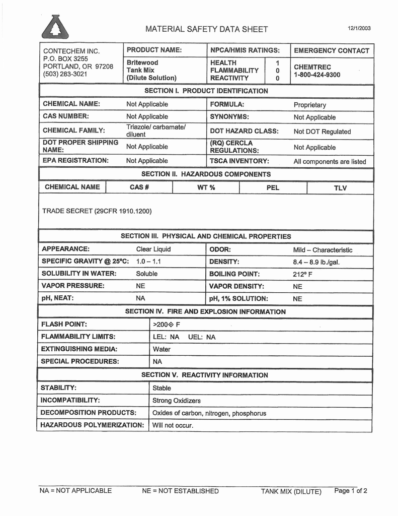 Safety Data Sheets (SDS) - Rosboro